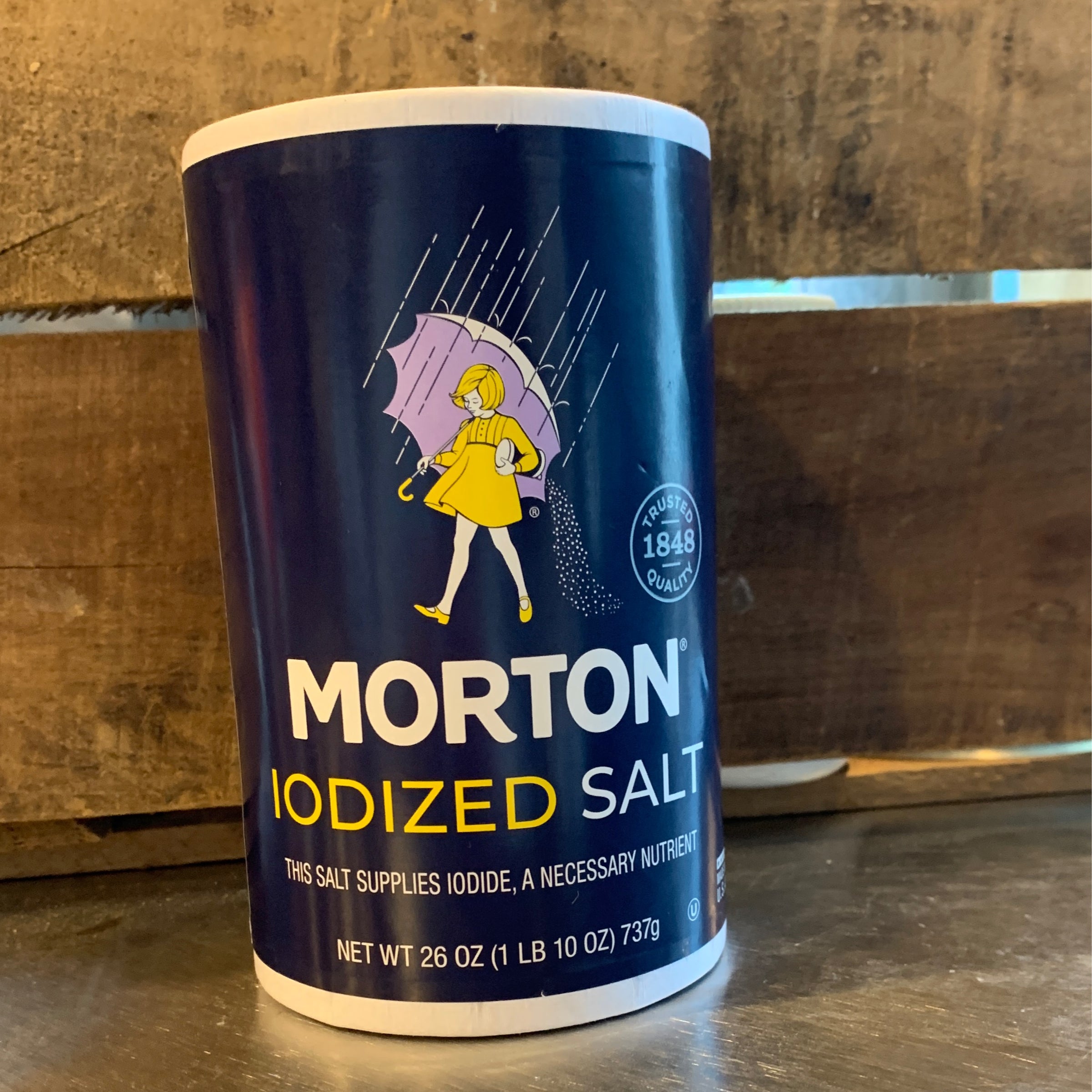 Morton Salt Can